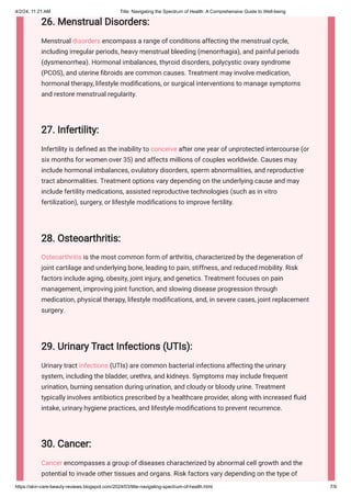 Navigating the Spectrum of Health: A Comprehensive Guide to Well-being ...