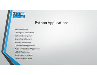 python course ppt pdf | PPT