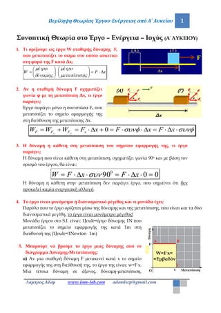 ΣΥΝΟΠΤΙΚΗ ΘΕΩΡΙΑ ΣΤΗΝ ΑΡΜΟΝΙΚΗ ΤΑΛΑΝΤΩΣΗ (χειρόγραφη) | PDF