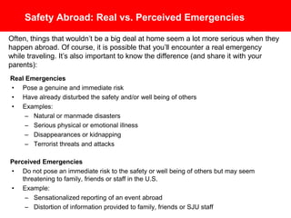 Part 1: Safety Abroad | PPT
