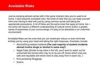Part 1: Safety Abroad | PPT