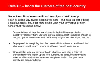 Part 1: Safety Abroad | PDF