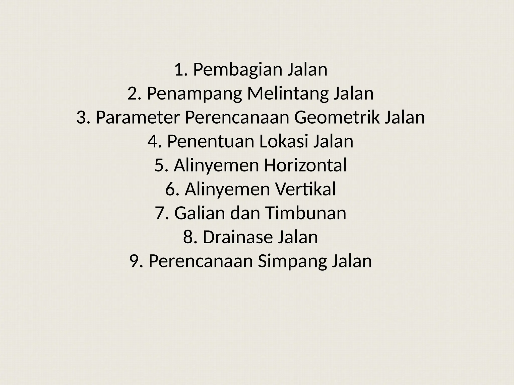 Pembagian Jalan, Jenis-Jenis Jalan dan Fungsi Jalan | PPTX