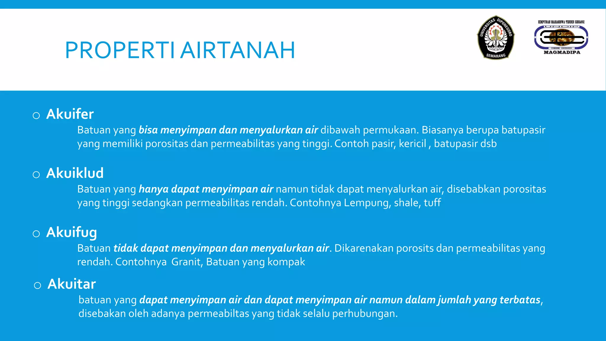 1 pendahuluan hidrogeologi | PDF