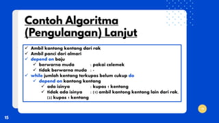 Algoritma dan Struktur Data (Python) - Pengantar Algoritma | PDF