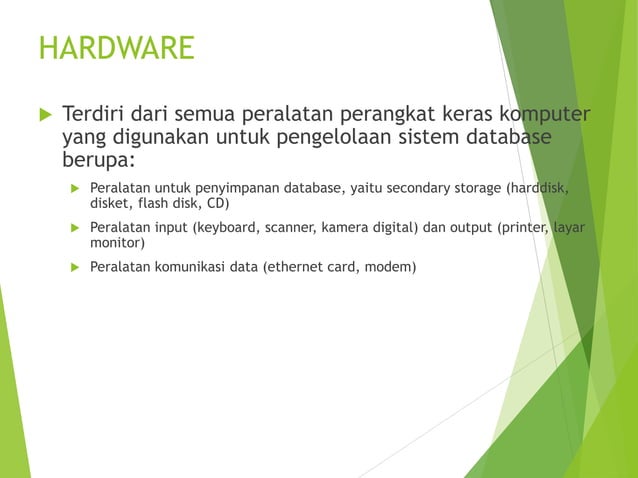 Materi Kuliah Pengantar Basis Data yang ditujukan untuk pemula yang baru mengenal konsep basis ...