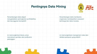 Pengantar Data Mining serta penjelasan lengkapnya | PDF