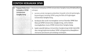 1 Pengantar Menyusun Dokumen Kebijakan SPMI 2020 bimtek.pptx