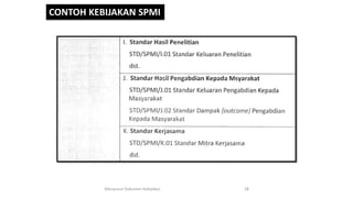 1 Pengantar Menyusun Dokumen Kebijakan SPMI 2020 bimtek.pptx