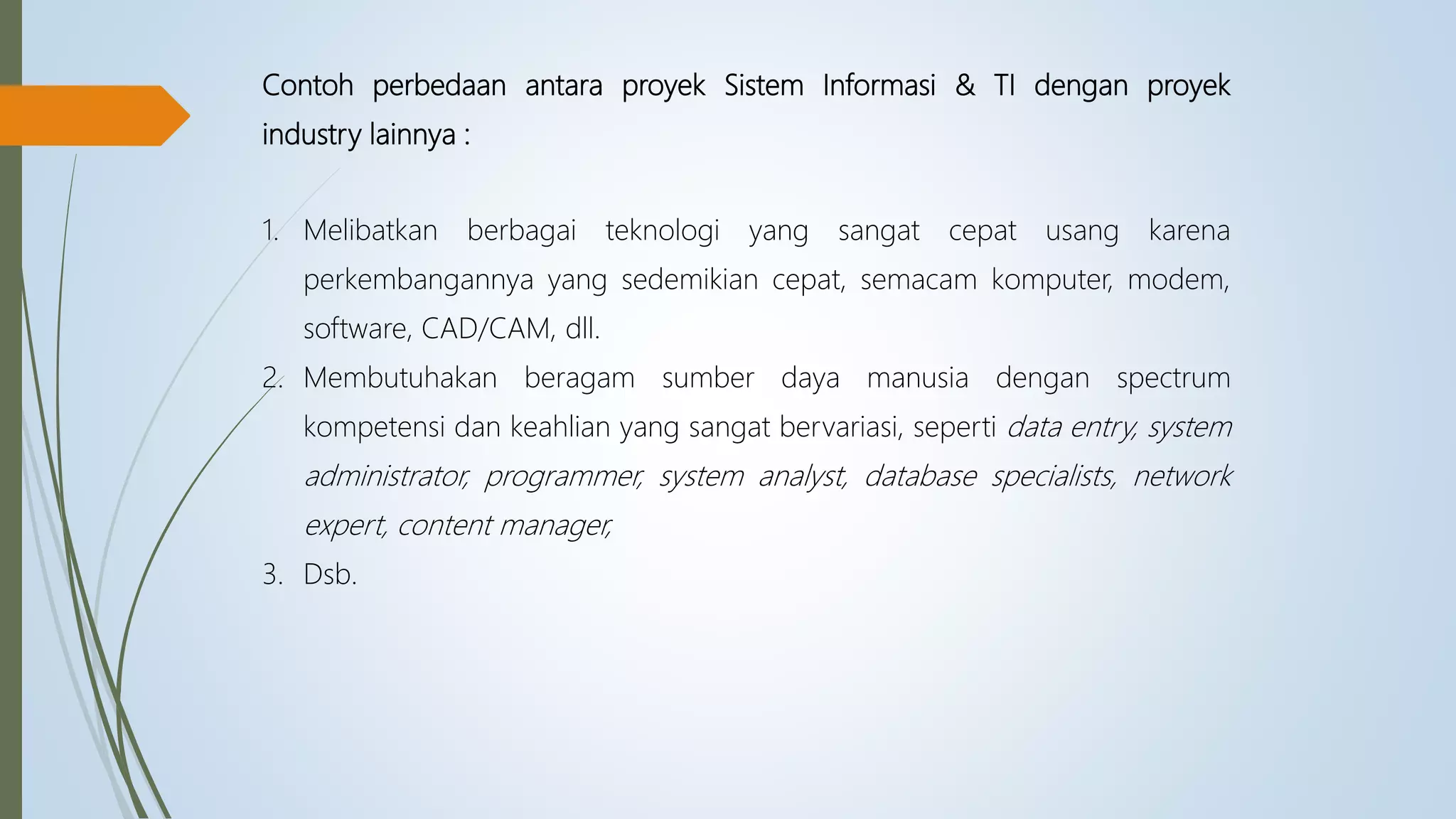 Pengenalan Manajemen Proyek | PPTX