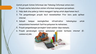 Pengenalan Manajemen Proyek | PPTX