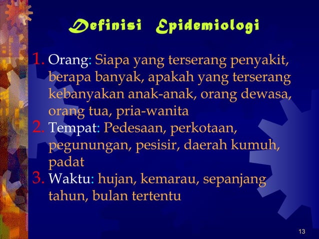 1 pengertian epid | PPT