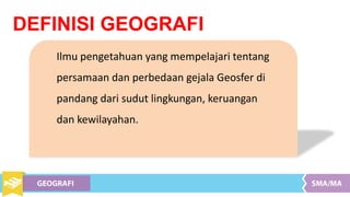 1 pengetahuan dasar geografi.pptx