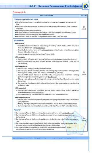 1 pert 1-2-3-rpp_senibudaya_xi_smt-1_tp.14.15_apgfile | PDF