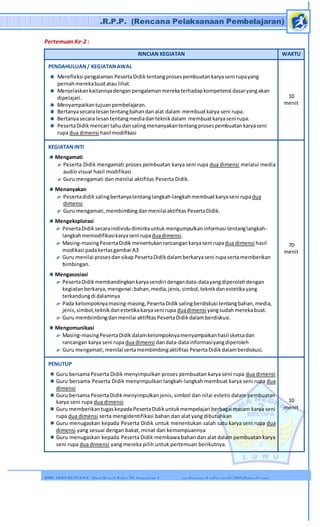 1 pert 1-2-3-rpp_senibudaya_xi_smt-1_tp.14.15_apgfile | PDF