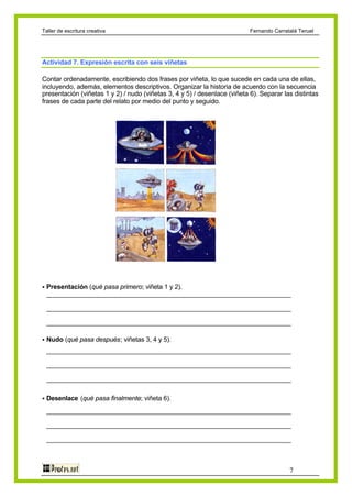 1 p escritura creativa_ficha_1 | PDF