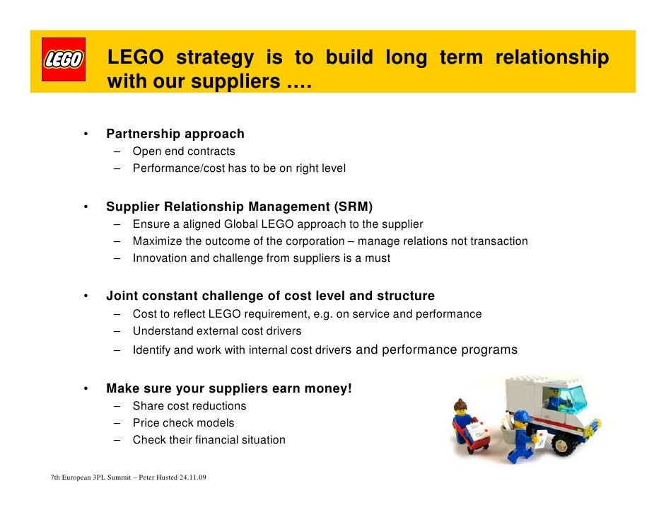 Peter Husted - Lego System on 'Proven Methods to Manage Supply Chain