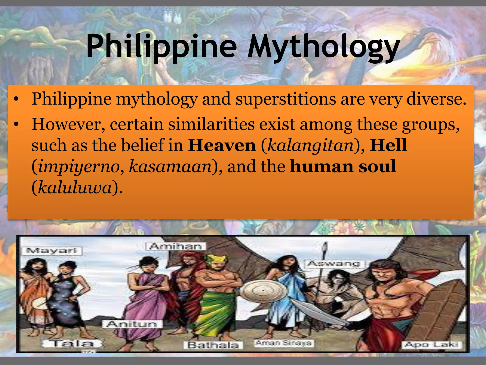 Philippine Mythology | PPTX