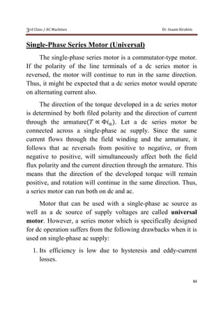 single phase machine | PDF