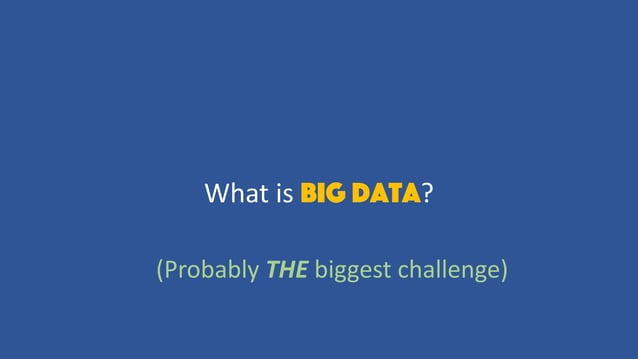 The Advantages and Disadvantages of Big Data | PDF