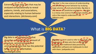 The Advantages and Disadvantages of Big Data | PDF
