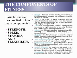 Physical condition, Physical skills and ways to improve them | PPTX