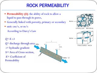physical properties of rocks | PDF