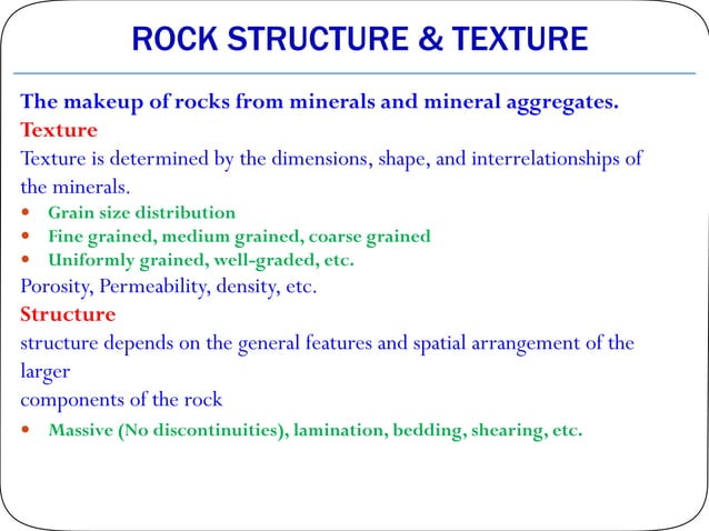 physical properties of rocks | PDF | Geology | Science
