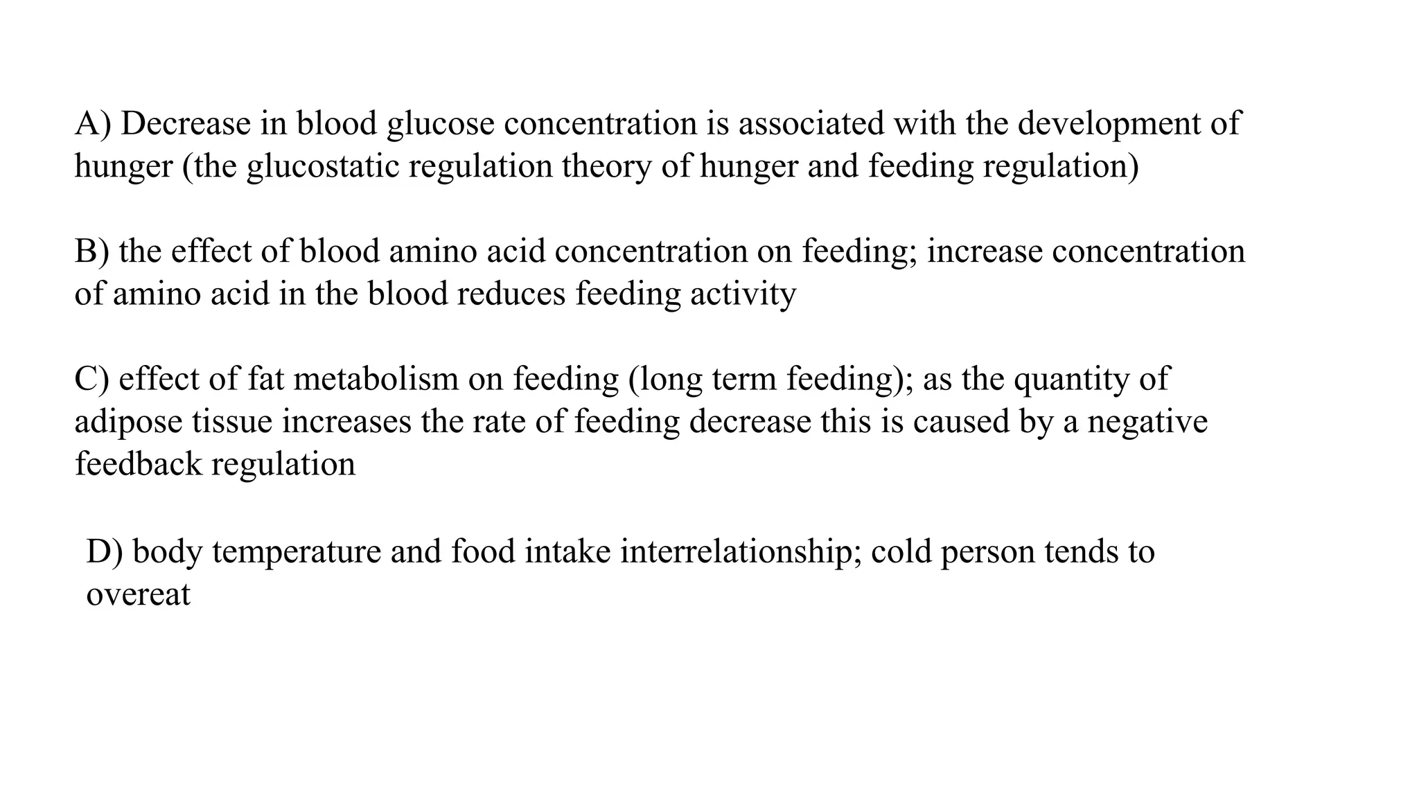 PHYSIOLOGICAL BASIS OF HUNGER- Obesity,Diet, Eating disorders,pptx | PPTX