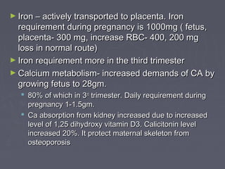physiological changes during pregnancy | PPT