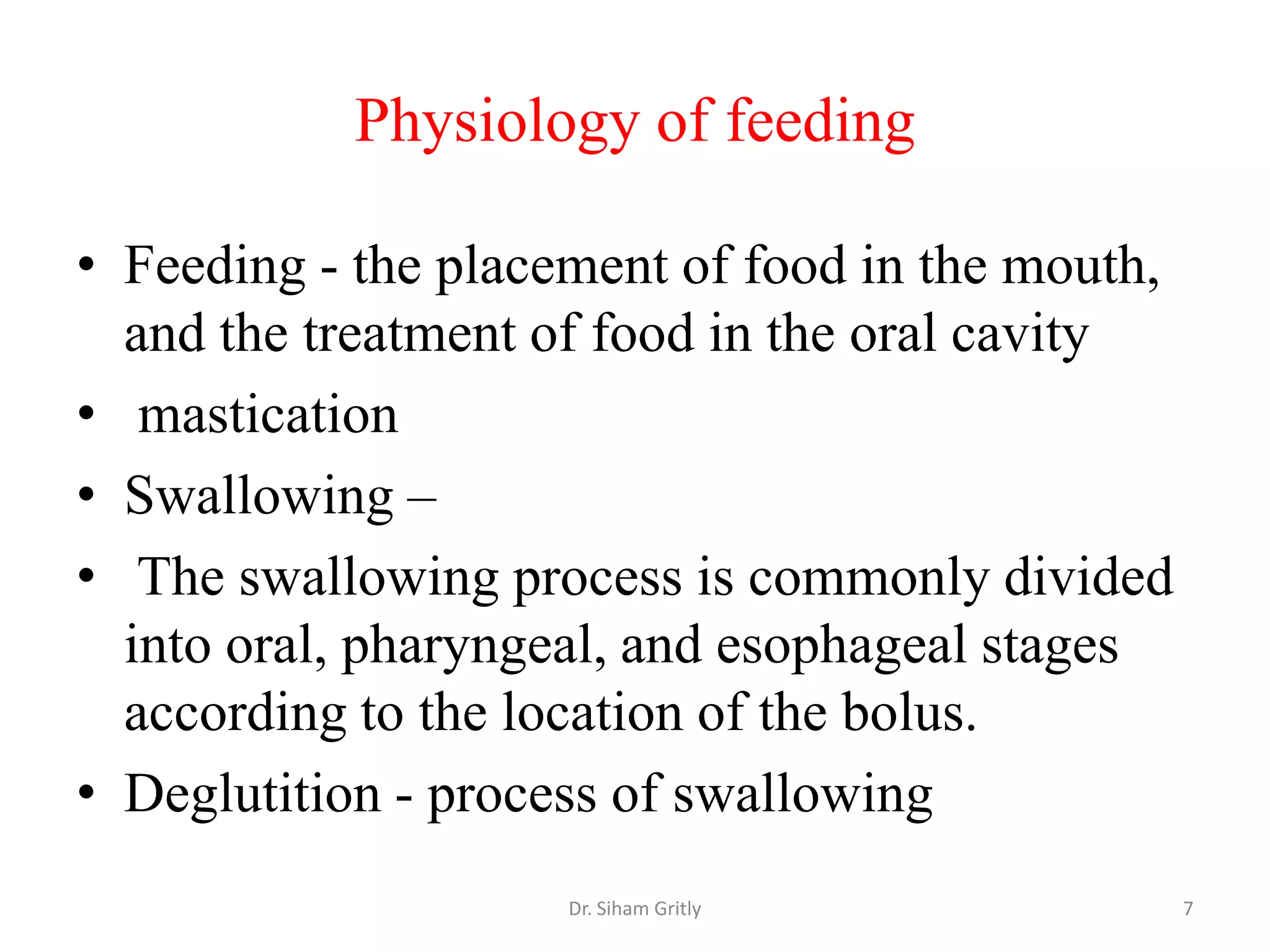 1 physiology of feedimg, appetite & hunger | PPTX