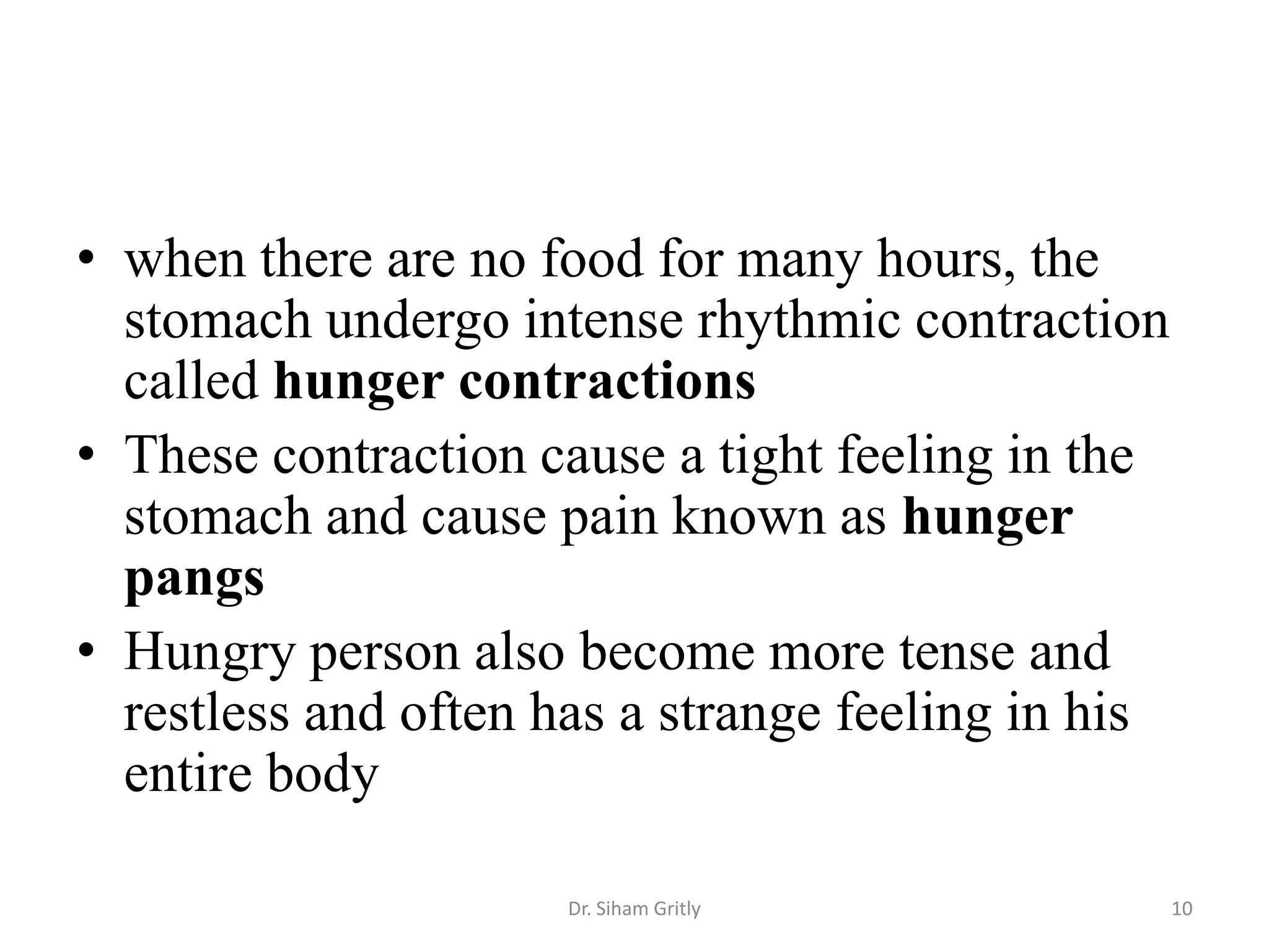 1 physiology of feedimg, appetite & hunger | PPTX