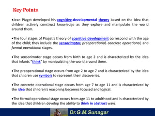 Piaget's theory of cognitive development | PPTX | Daycare and Pre ...