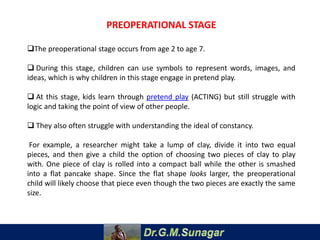 Piaget's theory of cognitive development | PPTX | Daycare and Pre ...