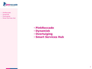 Partnerevent Smart Services Hub: Presentatie PinkRoccade | PPT