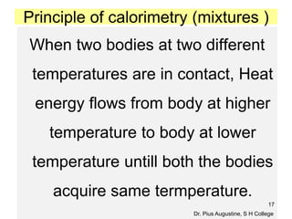 1 Pius Augustine_Calorimetry | PPT