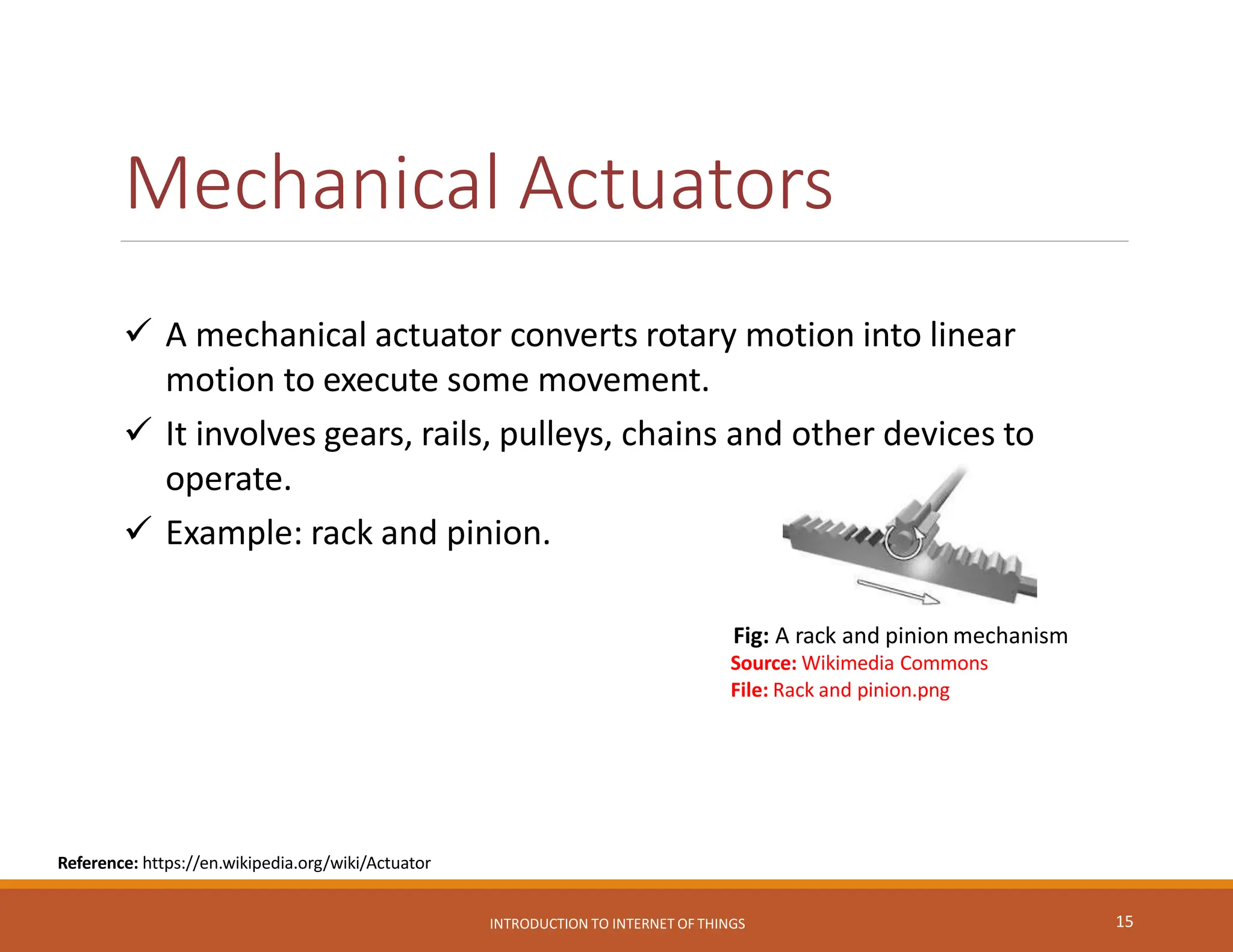 Internet Of Things Sensors And Actuator Pptx Internet Of Things Internet