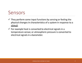 Internet of things ( Sensors and actuator).pptx