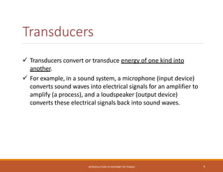 Internet of things ( Sensors and actuator).pptx