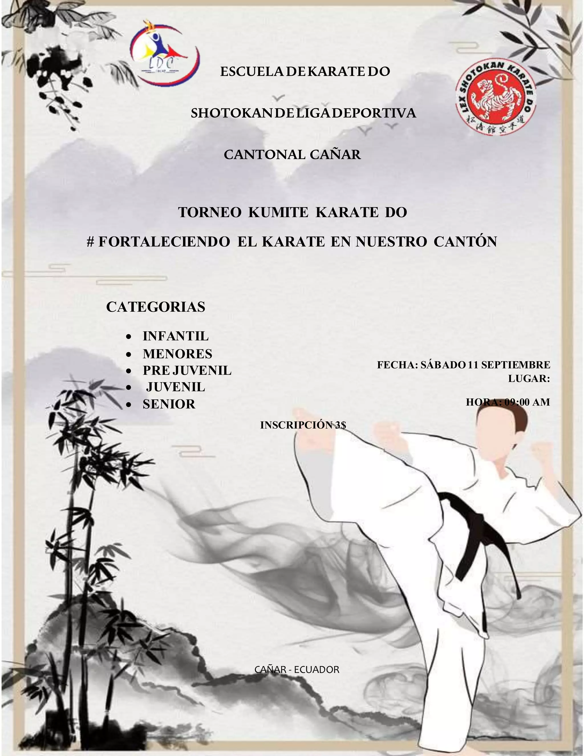 1 plan de entrenamiento karate lcd | PDF