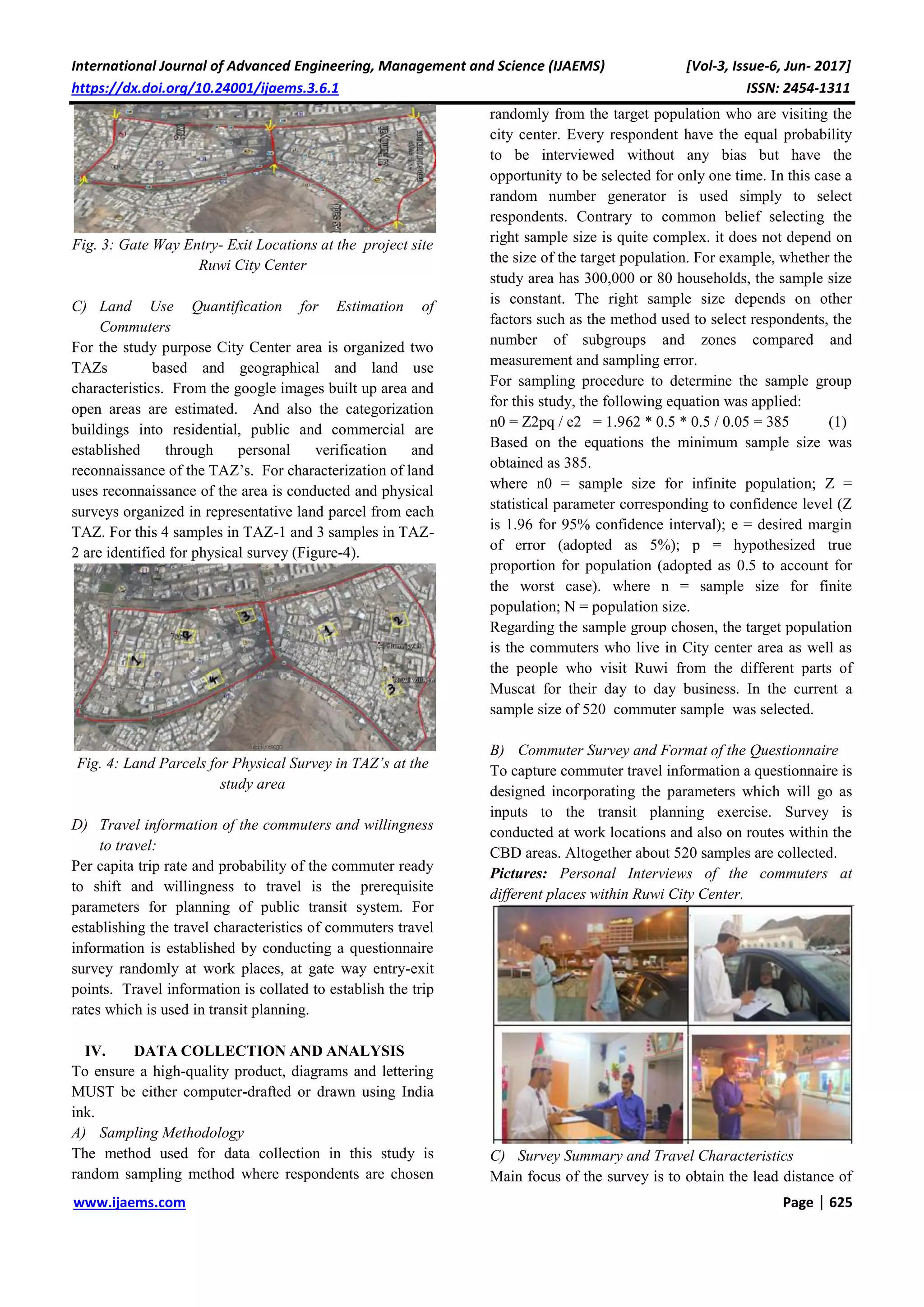 Planning for Metro Transit Transportation System a simplified Approach ...