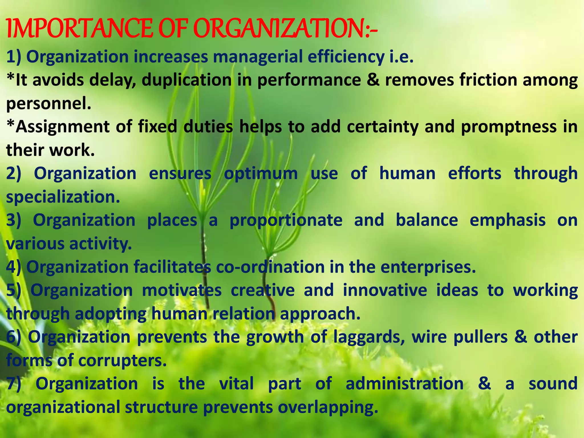 Planning AND Organization ppt | PPTX