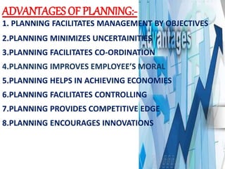Planning AND Organization ppt | PPTX