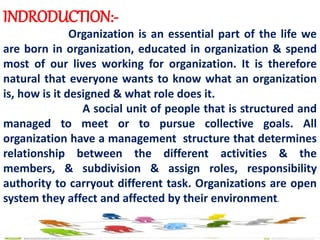 Planning AND Organization ppt | PPTX