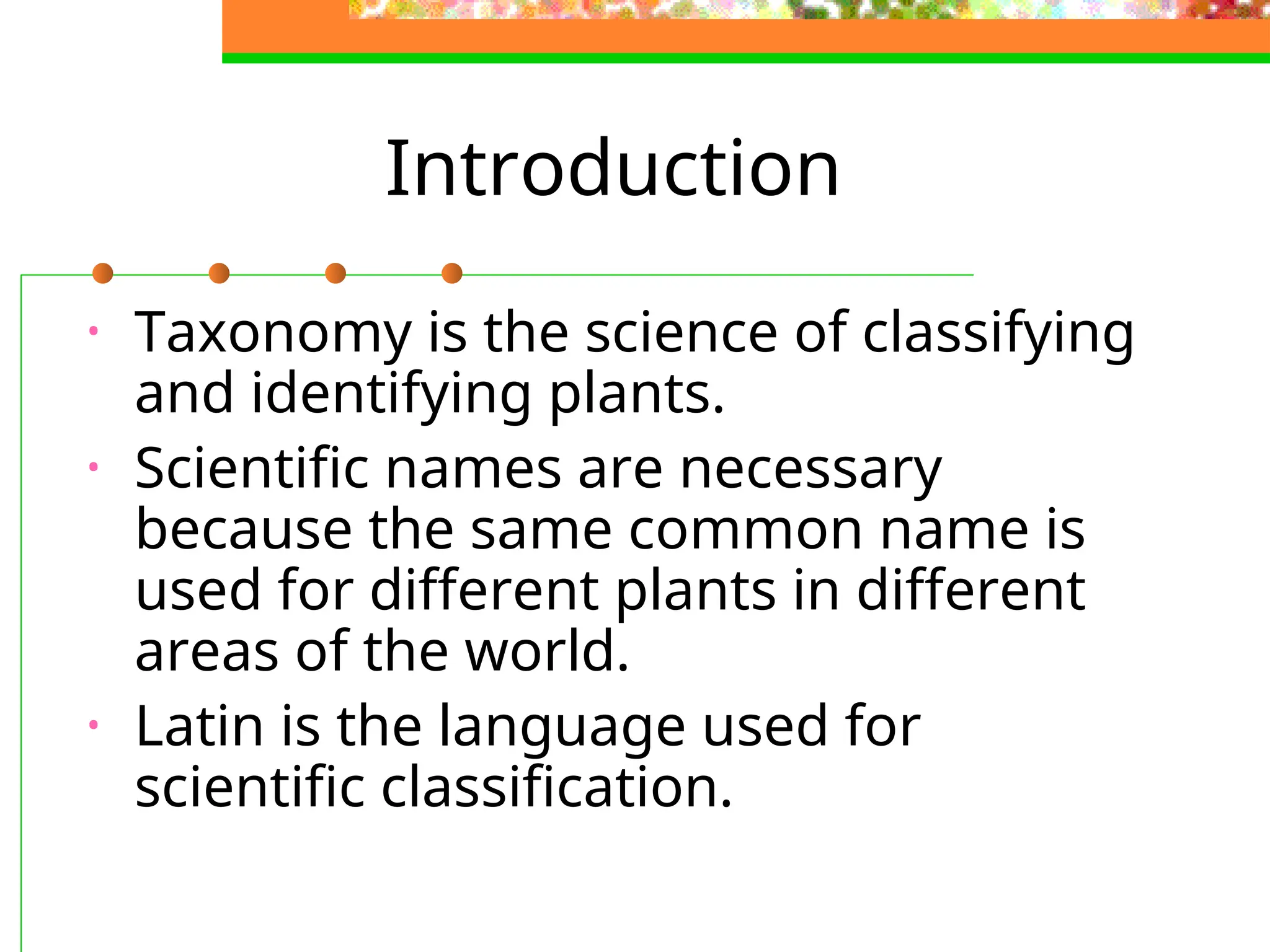 Taxonomia de las plantas con flores.ppt
