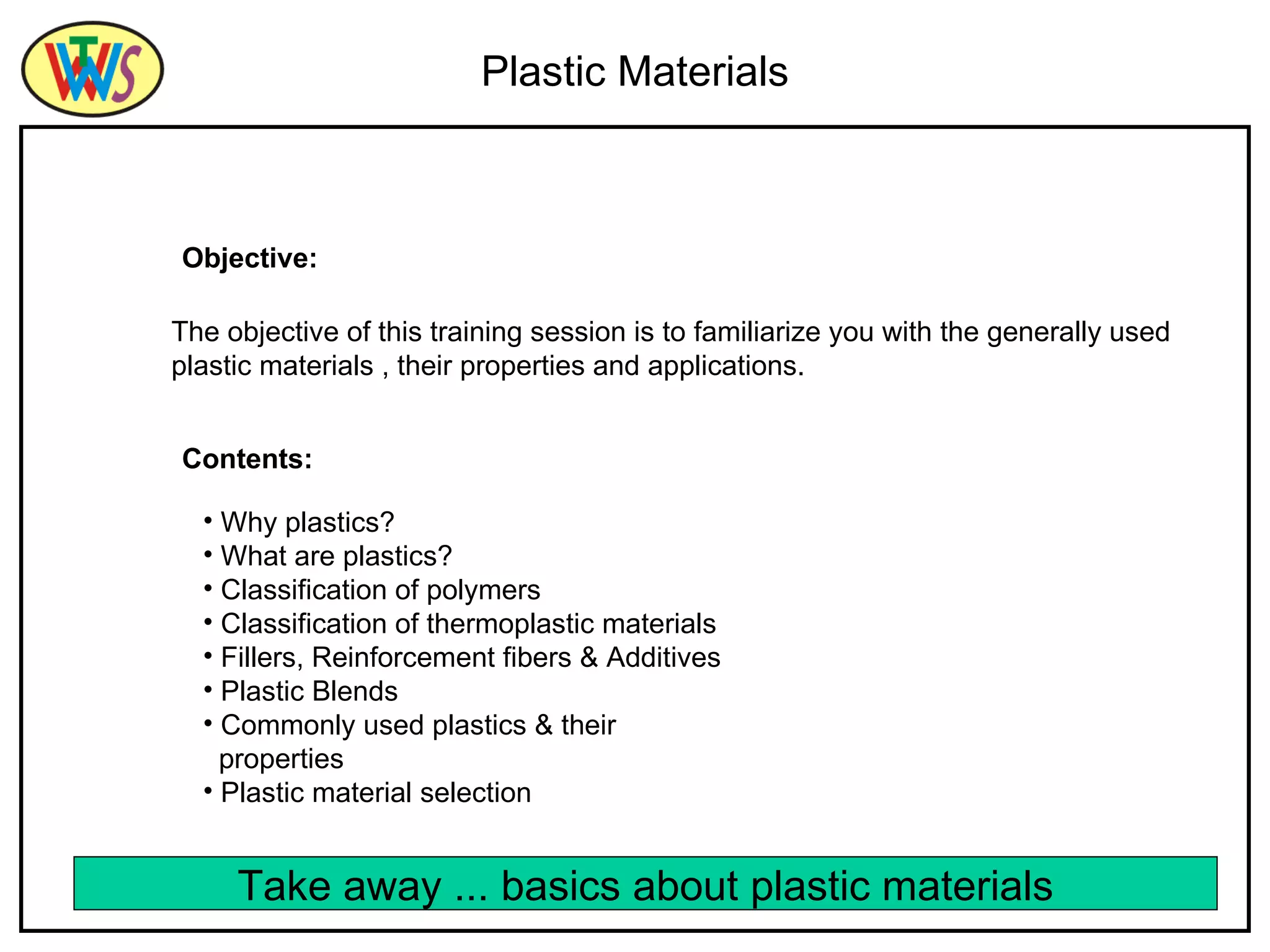 1 plastic materials | PPT