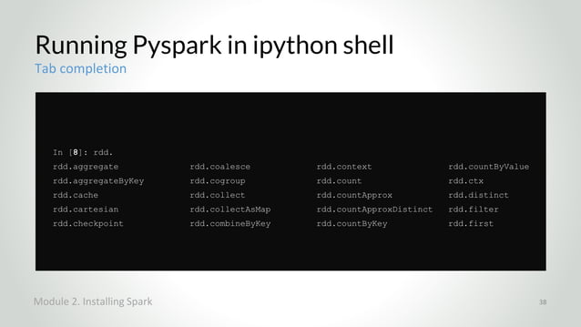 Apache Spark SQL- Installing Spark | PPT Apache Spark SQL- Installing Spark | PPT