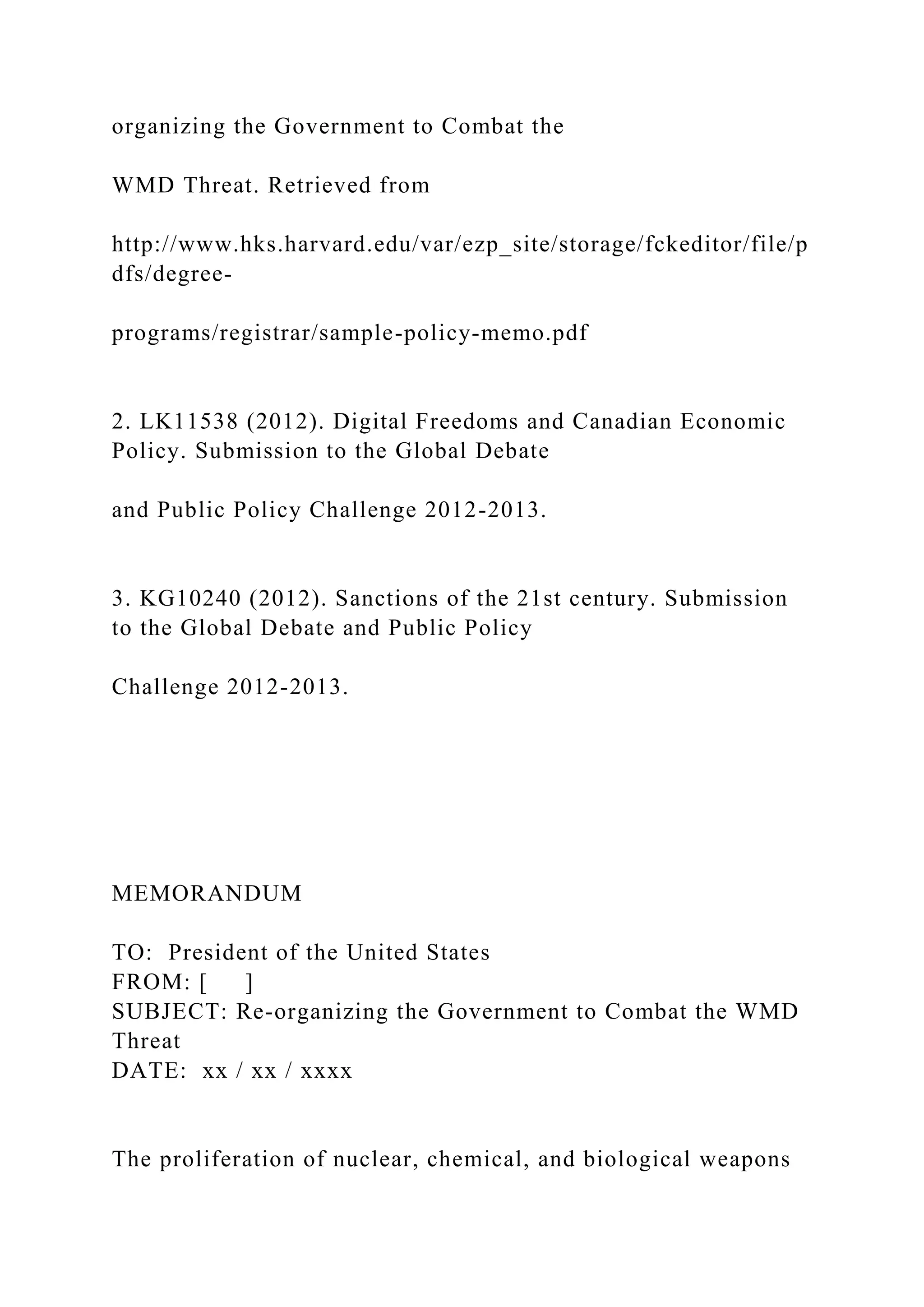 1 POLICY MEMORANDUM SAMPLES .docx