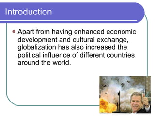 1) Political globalization Task 1 p.55-56 | PPT