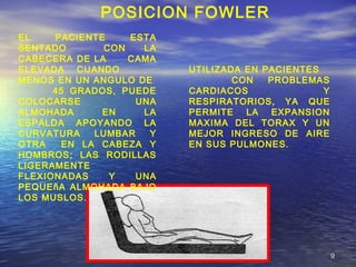 Posiciones anatomicas y usos | PPT